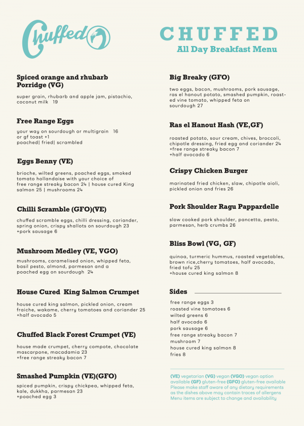 Best Cafe Auckland CBD | High Street | Chuffed